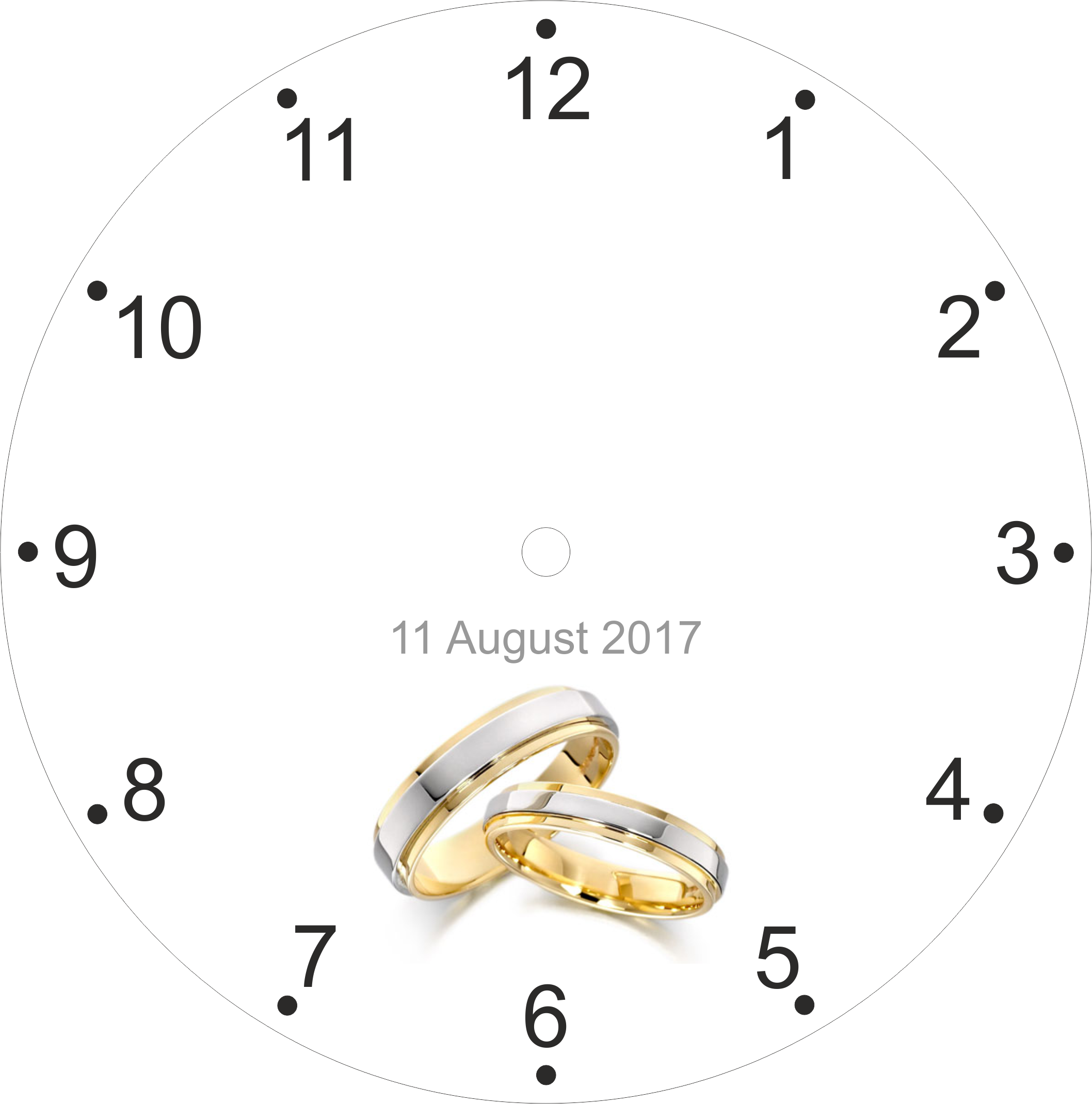 Wedding Clock